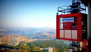 UCEL Inc.: Hoists for Building Construction