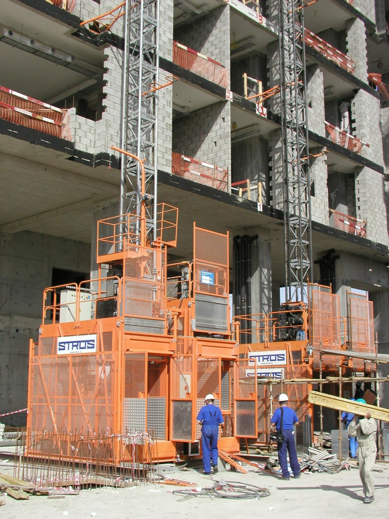 Hoistway Enclosures for Sale | Construction Landing Gates