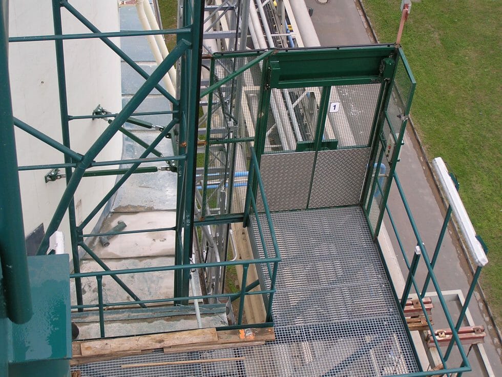 Hoistway Enclosures for Sale | Construction Landing Gates
