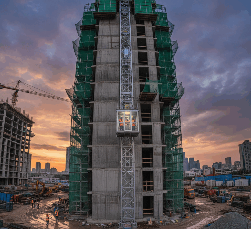 Advantages of Renting Used Personnel Material Hoists for Temporary ...